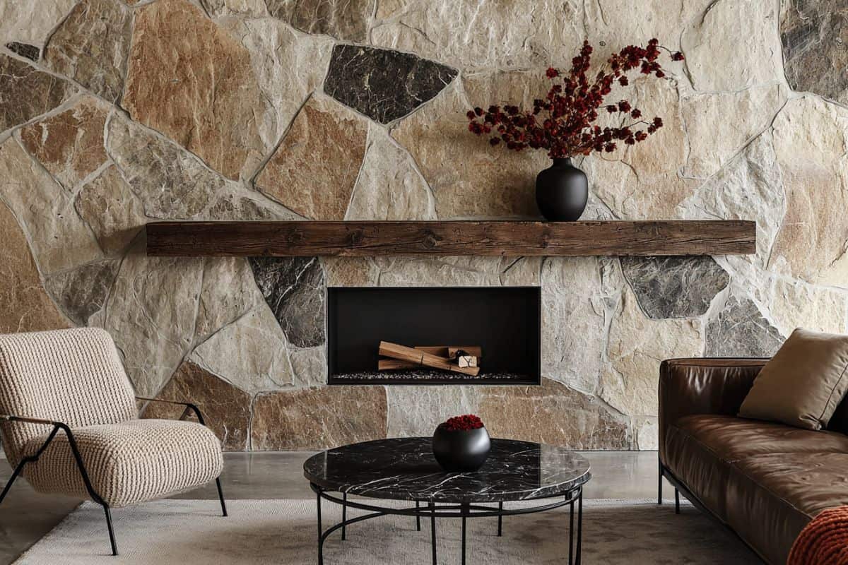 30 Stone Fireplaces That Make a Statement - Restore Decor & More