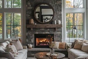 30 Stone Fireplaces That Make a Statement - Restore Decor & More