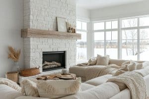 30 Stone Fireplaces That Make a Statement - Restore Decor & More