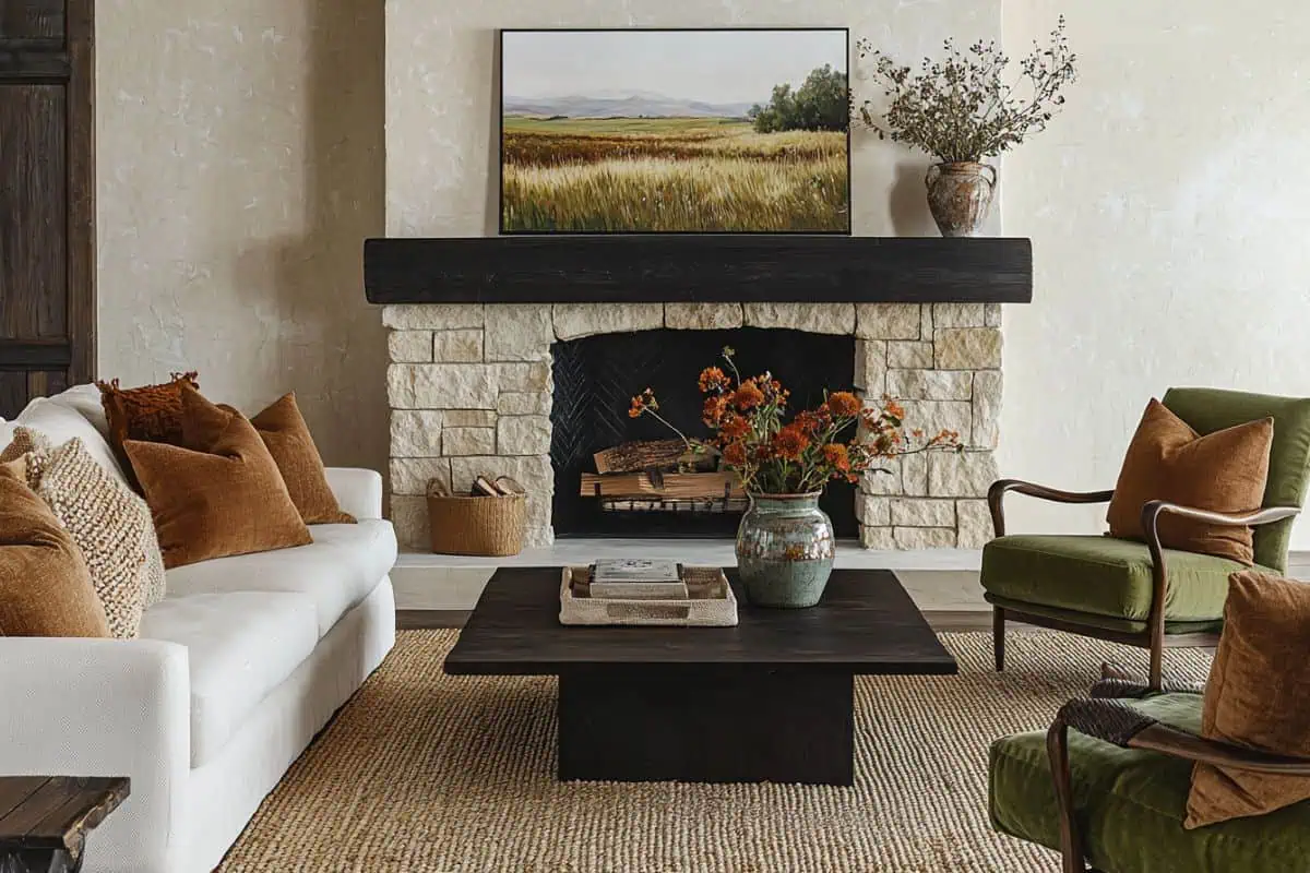 30 Stone Fireplaces That Make a Statement - Restore Decor & More