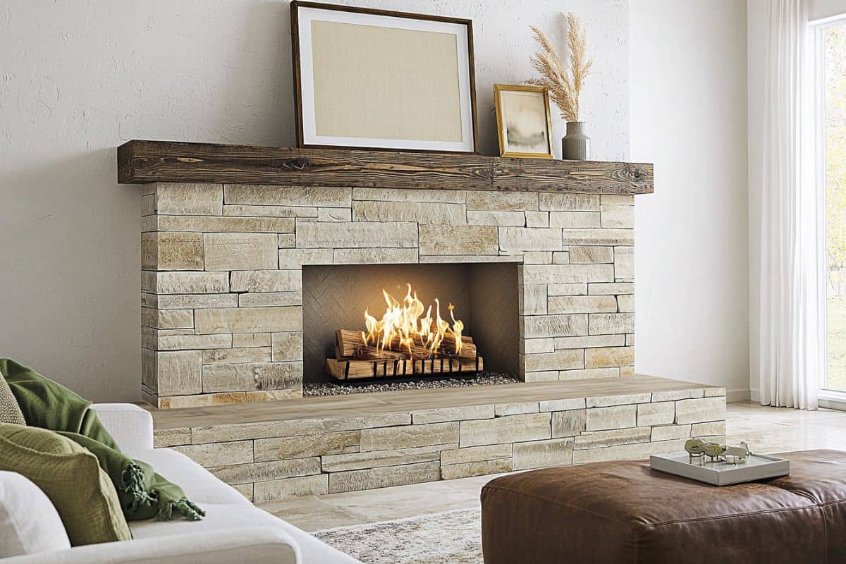 30 Stone Fireplaces That Make a Statement - Restore Decor & More
