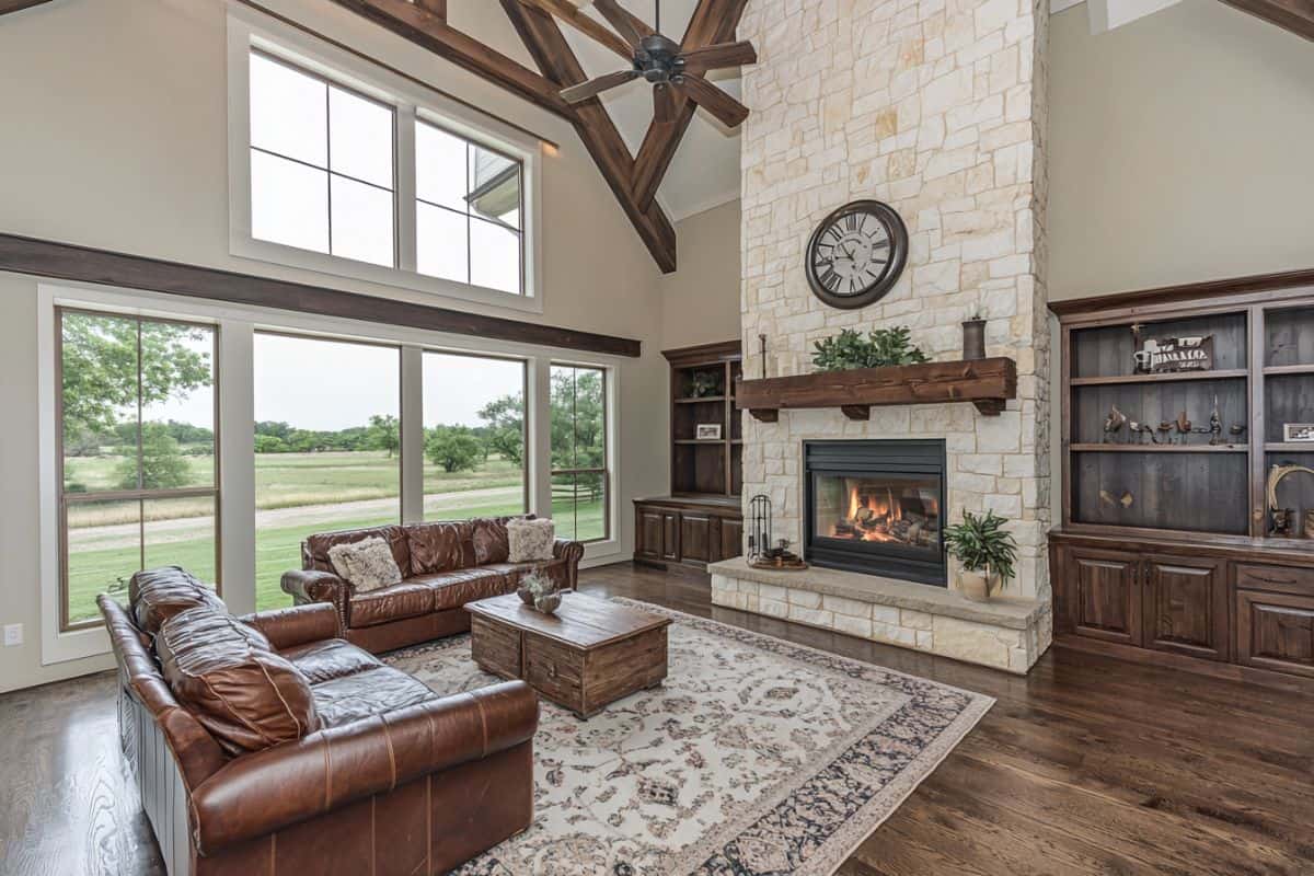 30 Stone Fireplaces That Make a Statement - Restore Decor & More