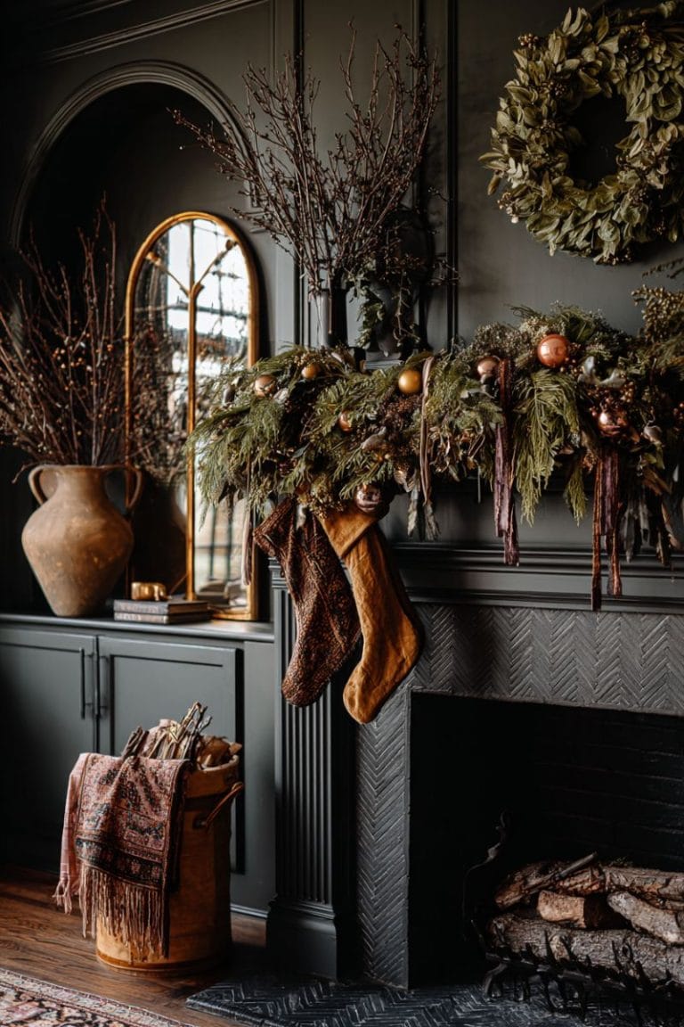 50 Jaw-Dropping Christmas Mantle Ideas You’ll Want to Copy Immediately ...