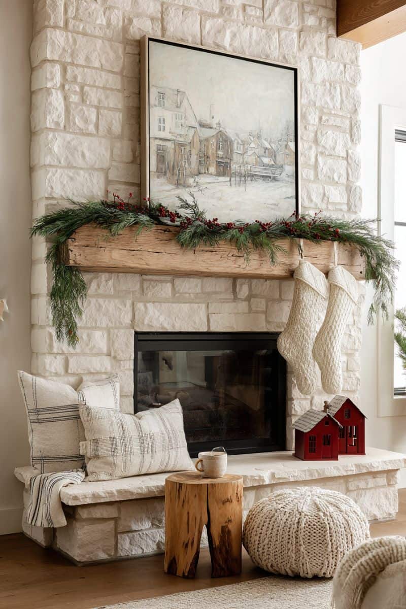 50 Jaw-Dropping Christmas Mantle Ideas You’ll Want to Copy Immediately ...