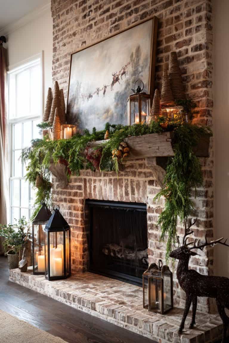 50 Jaw-Dropping Christmas Mantle Ideas You’ll Want to Copy Immediately ...