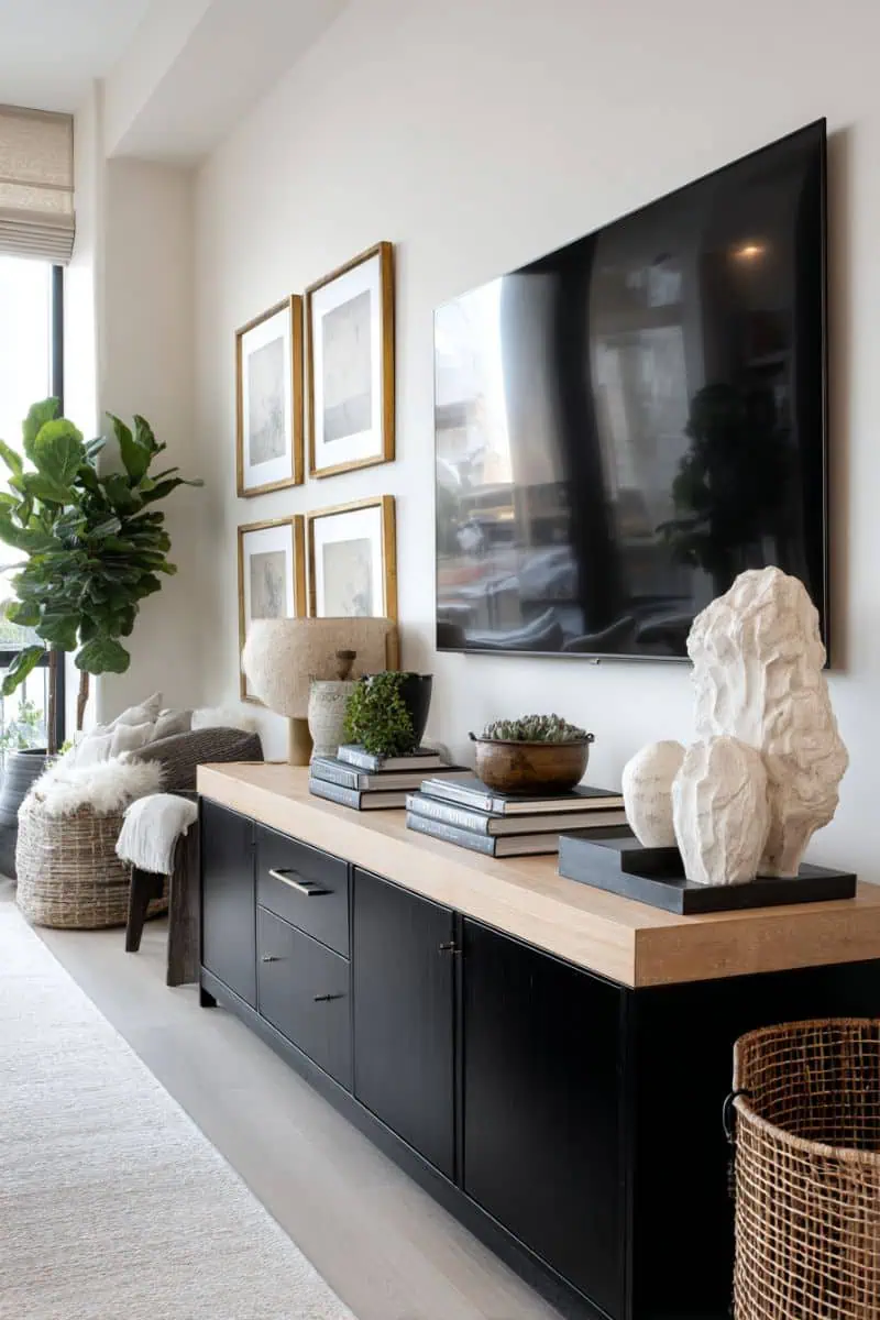 TV Stands Don’t Have to Be Boring — Here’s How to Style Yours Like a ...
