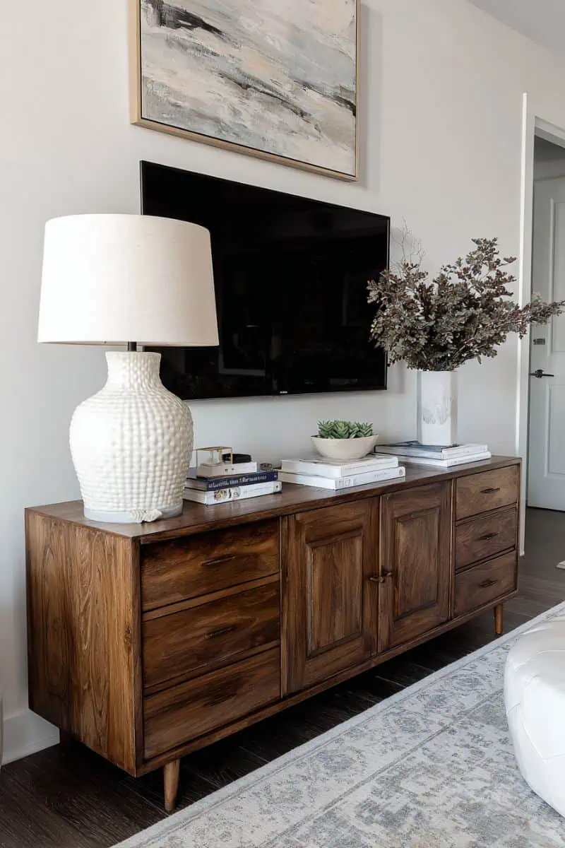 TV Stands Don’t Have to Be Boring — Here’s How to Style Yours Like a ...