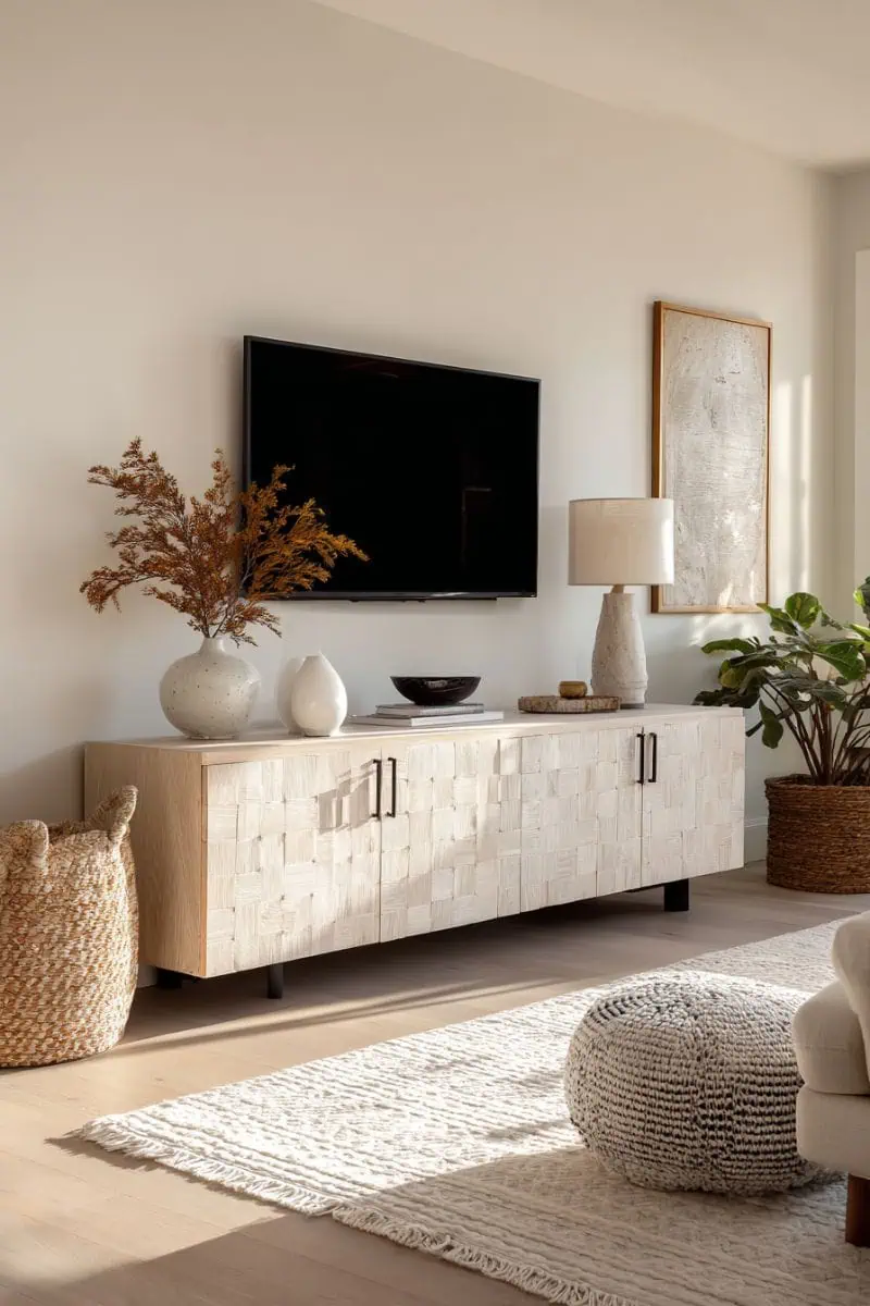 TV Stands Don’t Have to Be Boring — Here’s How to Style Yours Like a ...