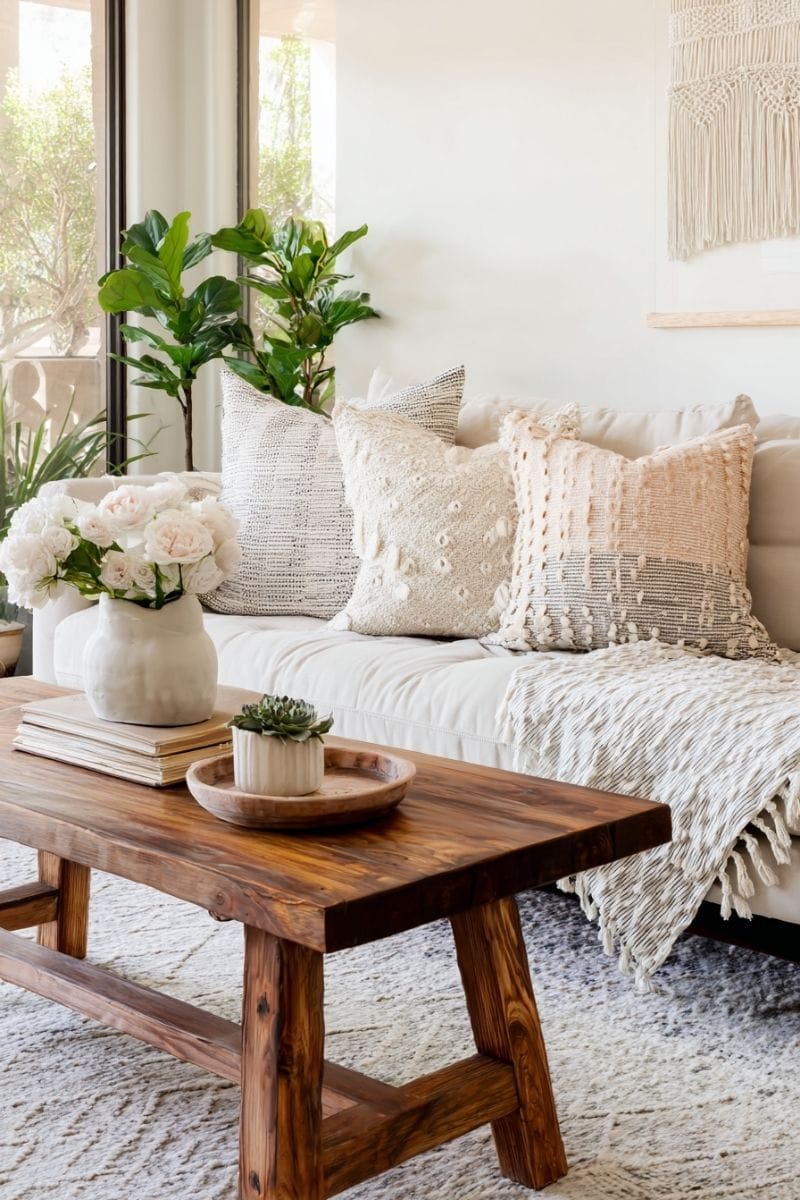 50+ Boho Living Room Ideas You’ll Want to Steal Right Now - Restore ...