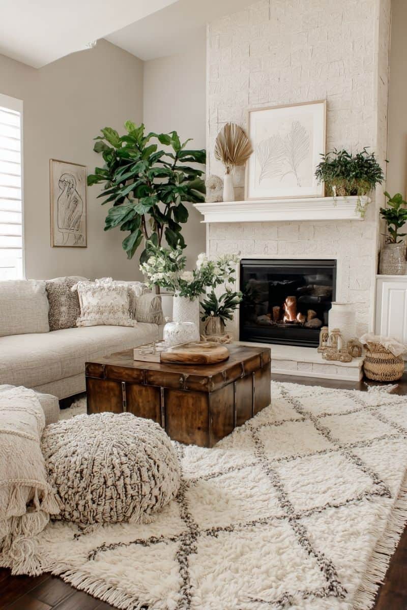 50+ Boho Living Room Ideas You’ll Want to Steal Right Now - Restore ...