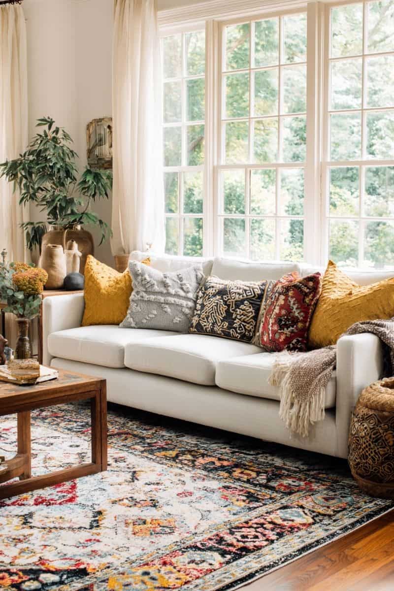 50+ Boho Living Room Ideas You’ll Want to Steal Right Now - Restore ...