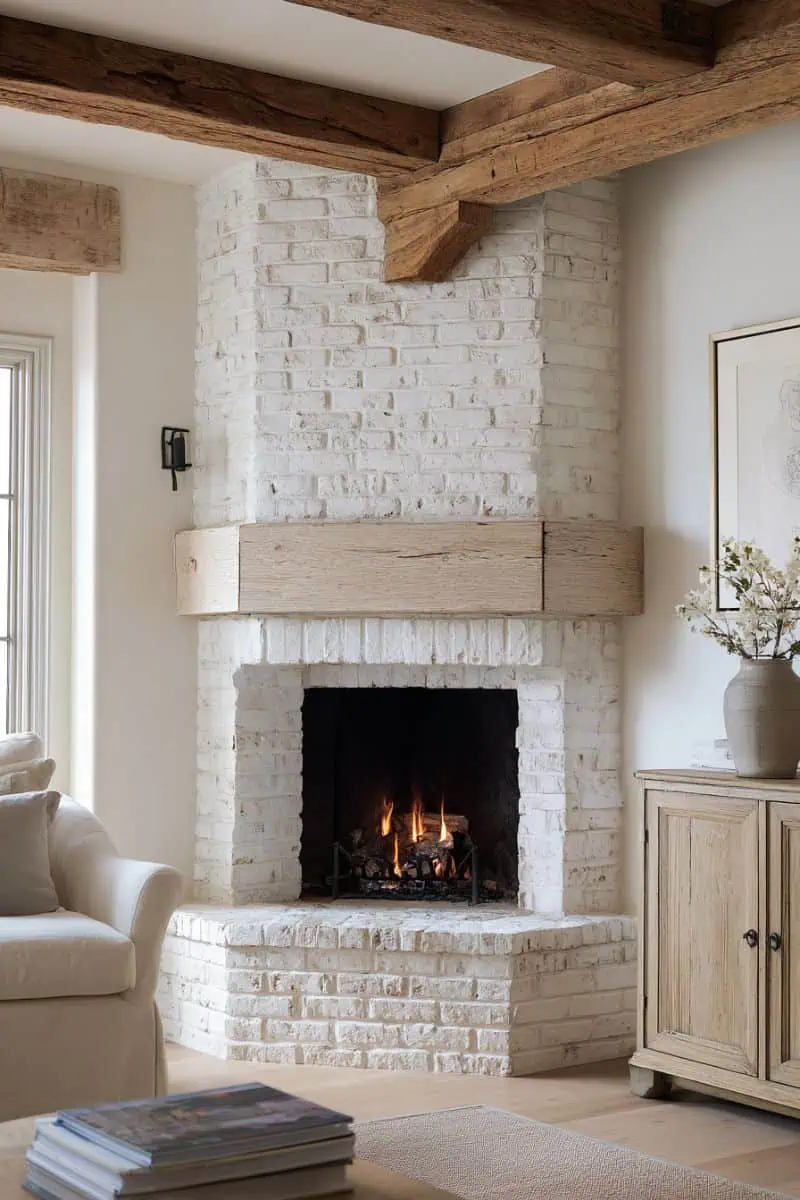 Corner Fireplaces Are Back — 30 Beautiful Ways to Style Yours ...
