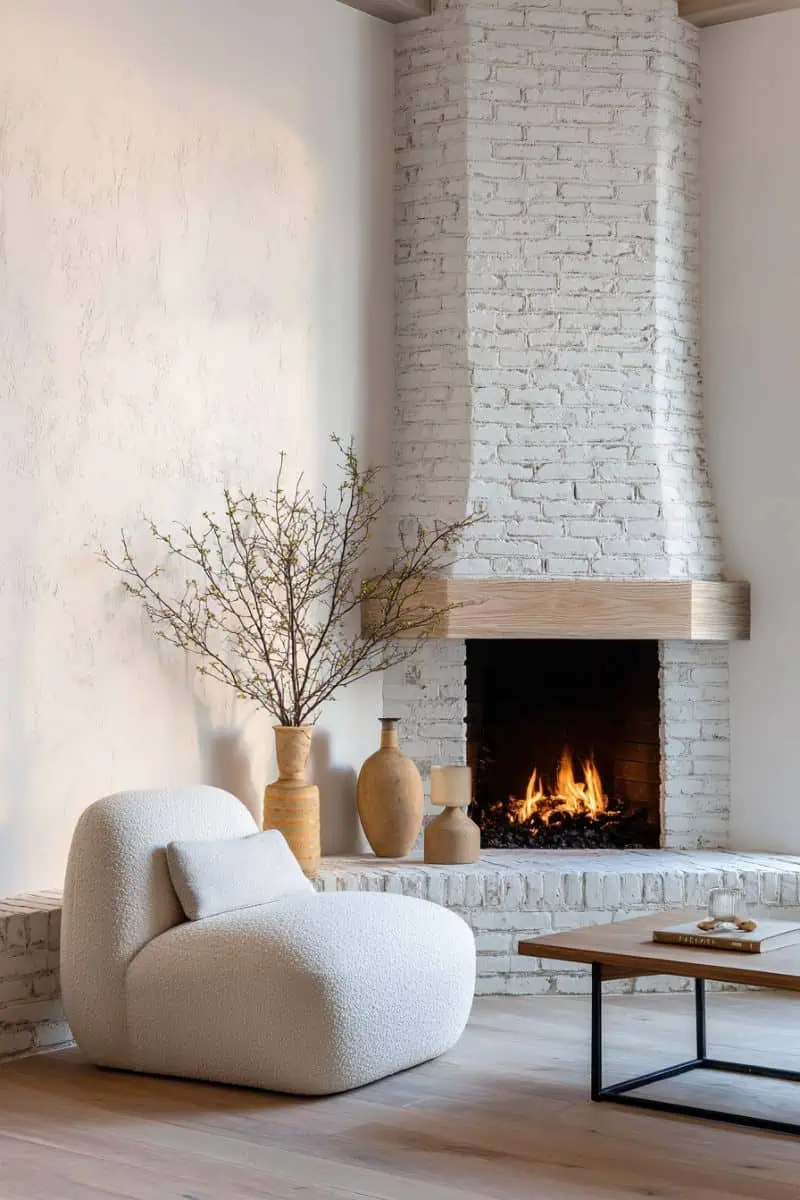 Corner Fireplaces Are Back — 30 Beautiful Ways to Style Yours ...