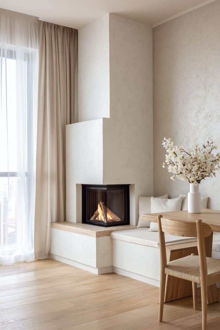 Corner Fireplaces Are Back — 30 Beautiful Ways to Style Yours ...