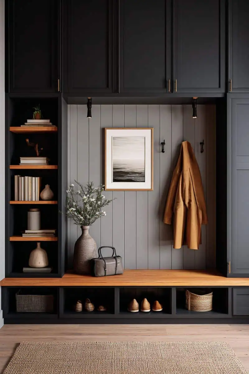 30 Stunning Hall Tree Entryways That Combine Style & Function - Restore ...