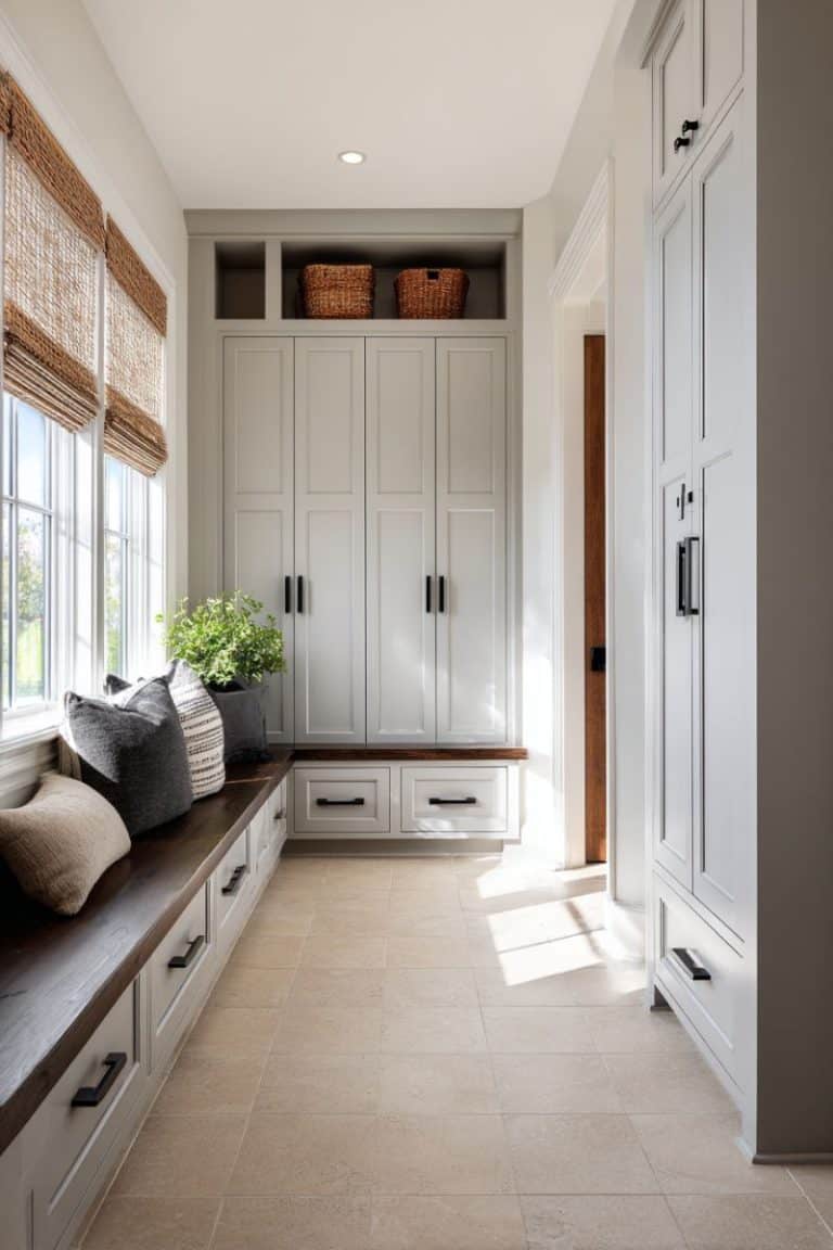 30 Stunning Hall Tree Entryways That Combine Style & Function - Restore ...