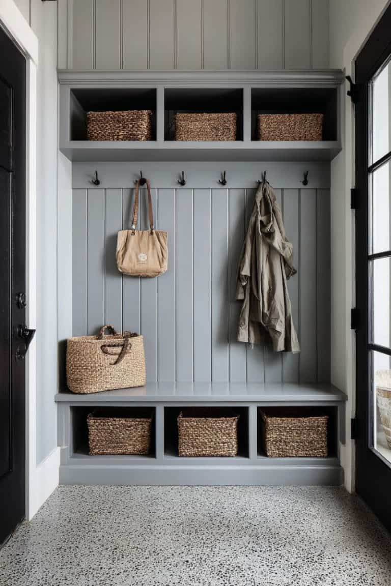 30 Stunning Hall Tree Entryways That Combine Style & Function - Restore ...