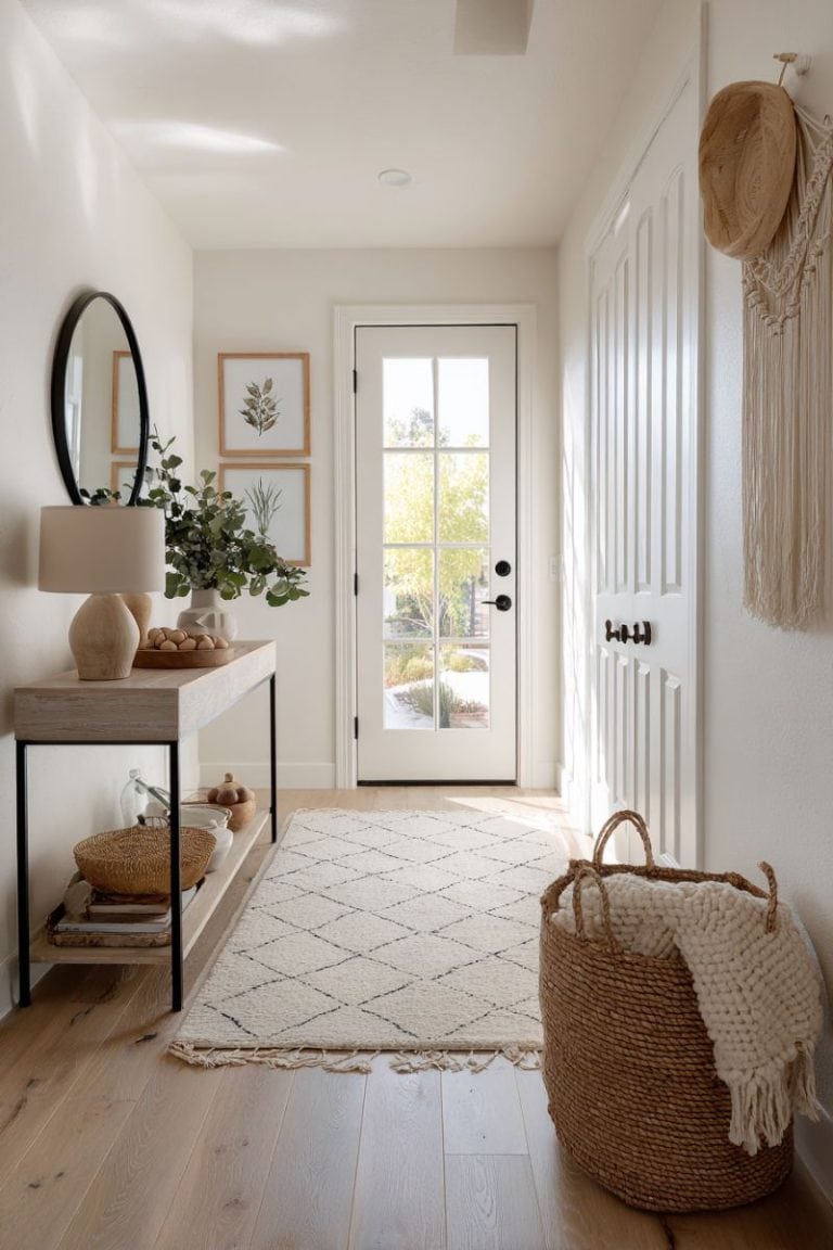 40 Narrow Entryway Ideas That Prove You Don’t Need a Big Space to Make ...