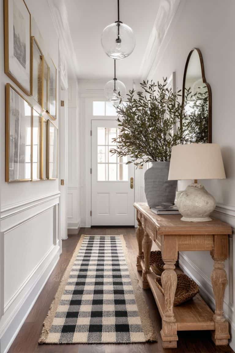 40 Narrow Entryway Ideas That Prove You Don’t Need a Big Space to Make ...