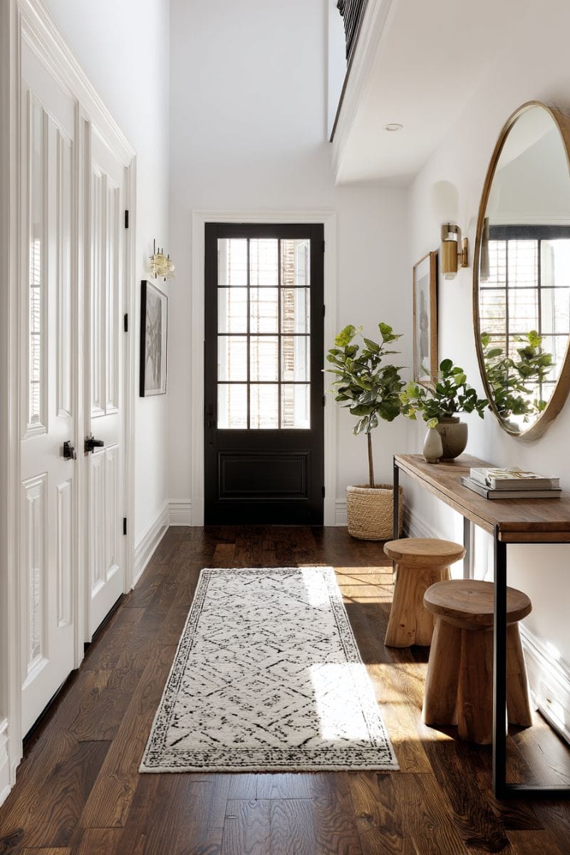 40 Narrow Entryway Ideas That Prove You Don’t Need a Big Space to Make ...