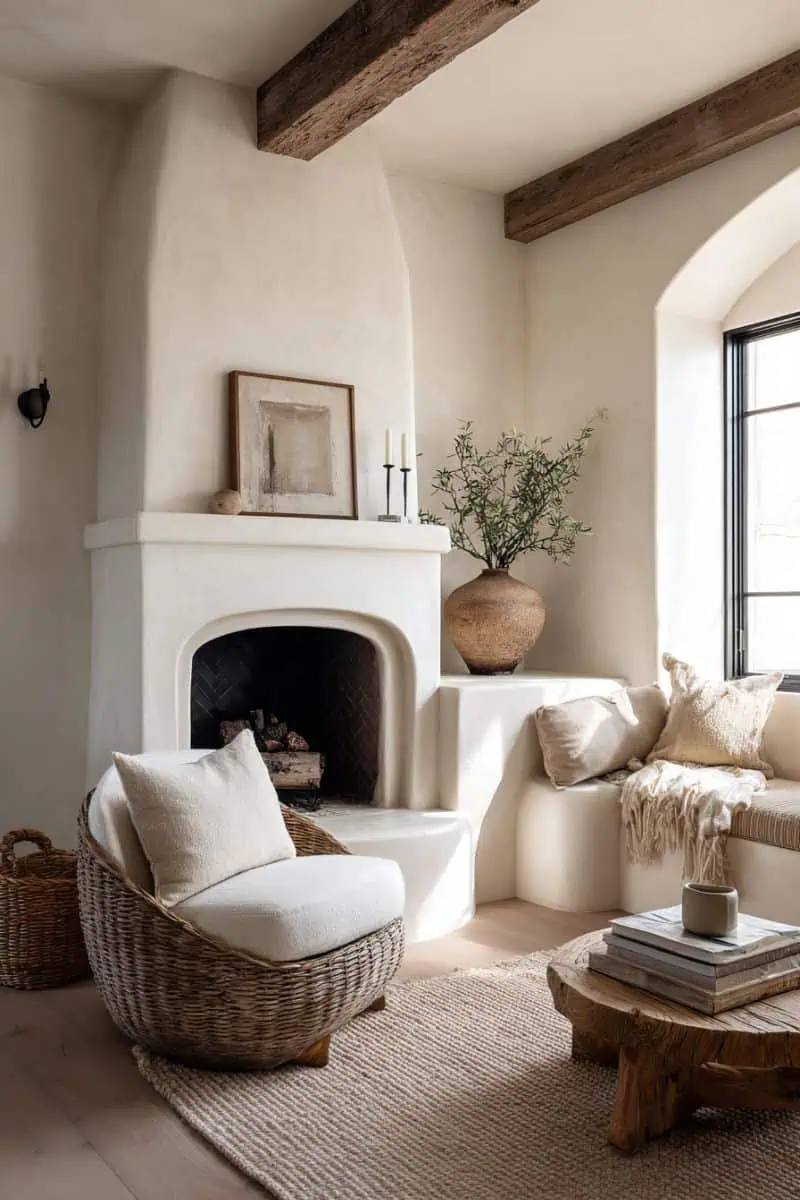 20 Gorgeous Plaster Fireplaces That Transform Any Living Room - Restore ...