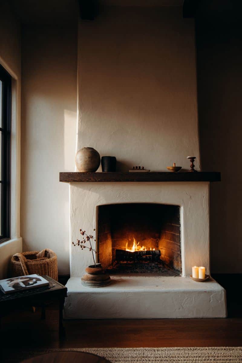 20 Gorgeous Plaster Fireplaces That Transform Any Living Room - Restore ...