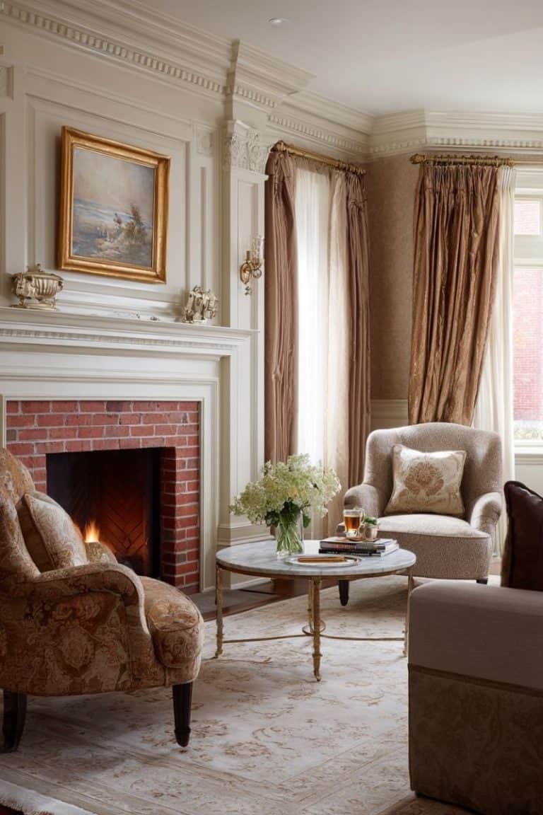 30 Stunning Red Brick Fireplaces That Prove This Classic Look Never ...