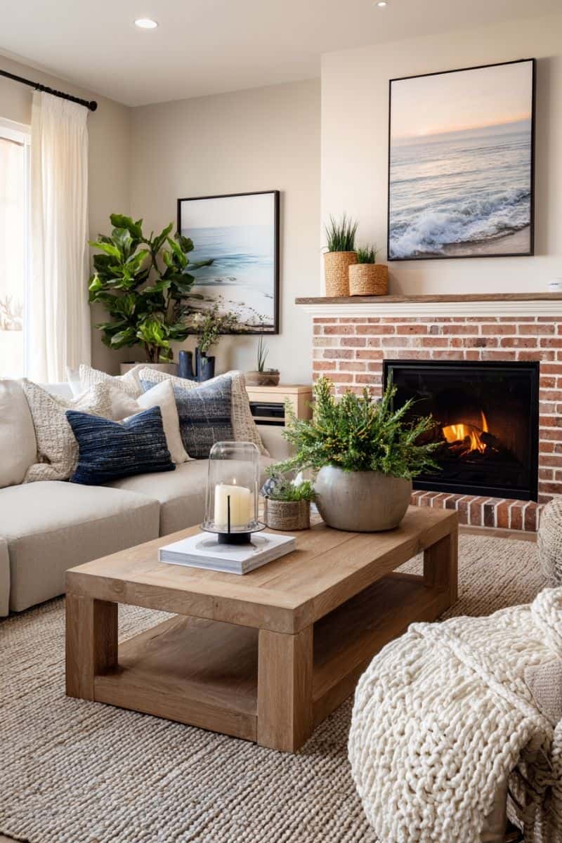30 Stunning Red Brick Fireplaces That Prove This Classic Look Never ...