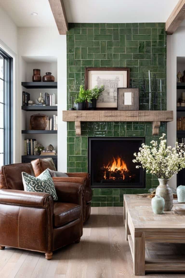 From Classic to Bold: 40 Tile Fireplace Ideas for Every Style - Restore ...