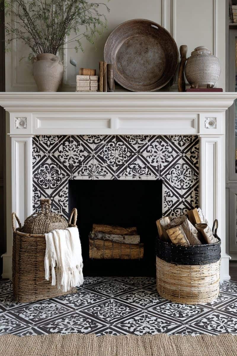 From Classic to Bold: 40 Tile Fireplace Ideas for Every Style - Restore ...
