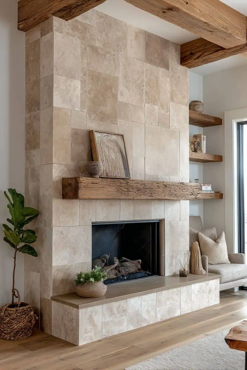 From Classic to Bold: 40 Tile Fireplace Ideas for Every Style - Restore ...