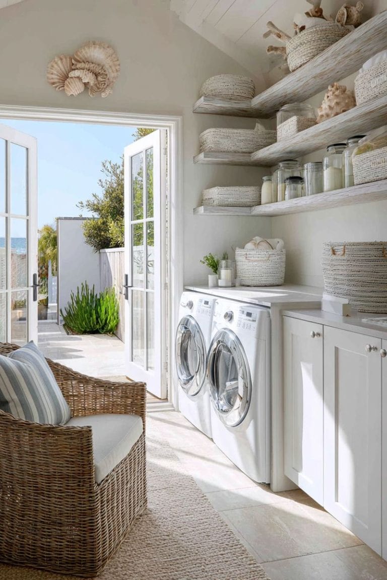 7 Must-Haves That Will Instantly Elevate Your Coastal Laundry Room ...